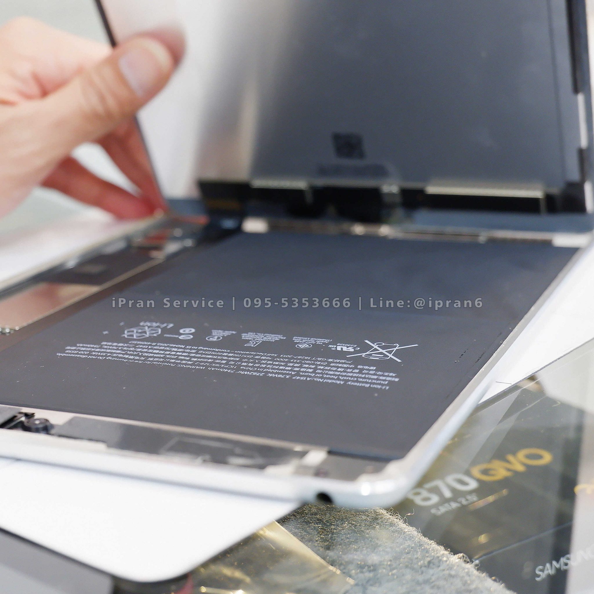 ซ่อมไอแพด จออ้า เป็นที่อะไร?? - iPran Service สาขารัชโยธิน